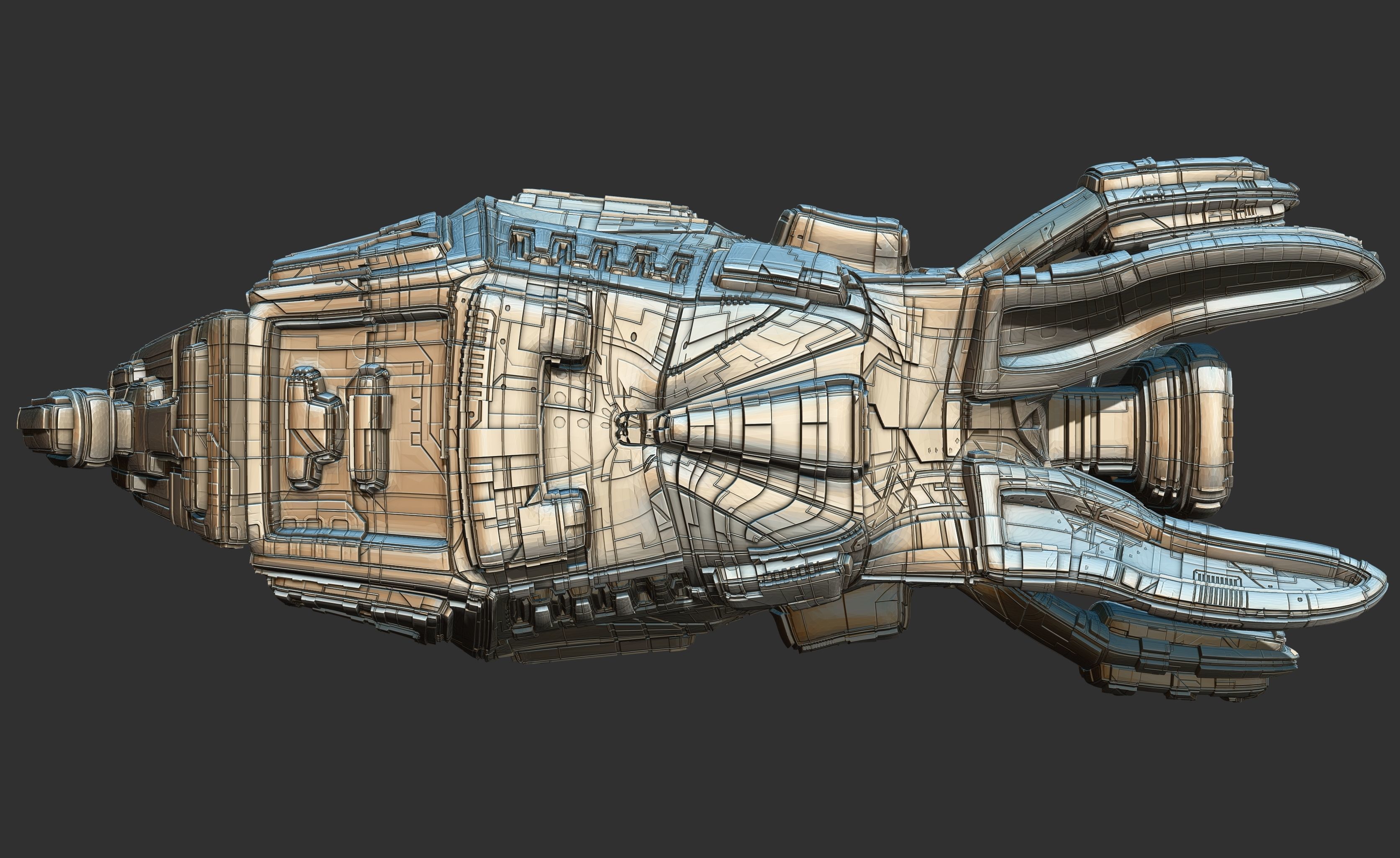 space equipment node 00201 3D model | CGTrader