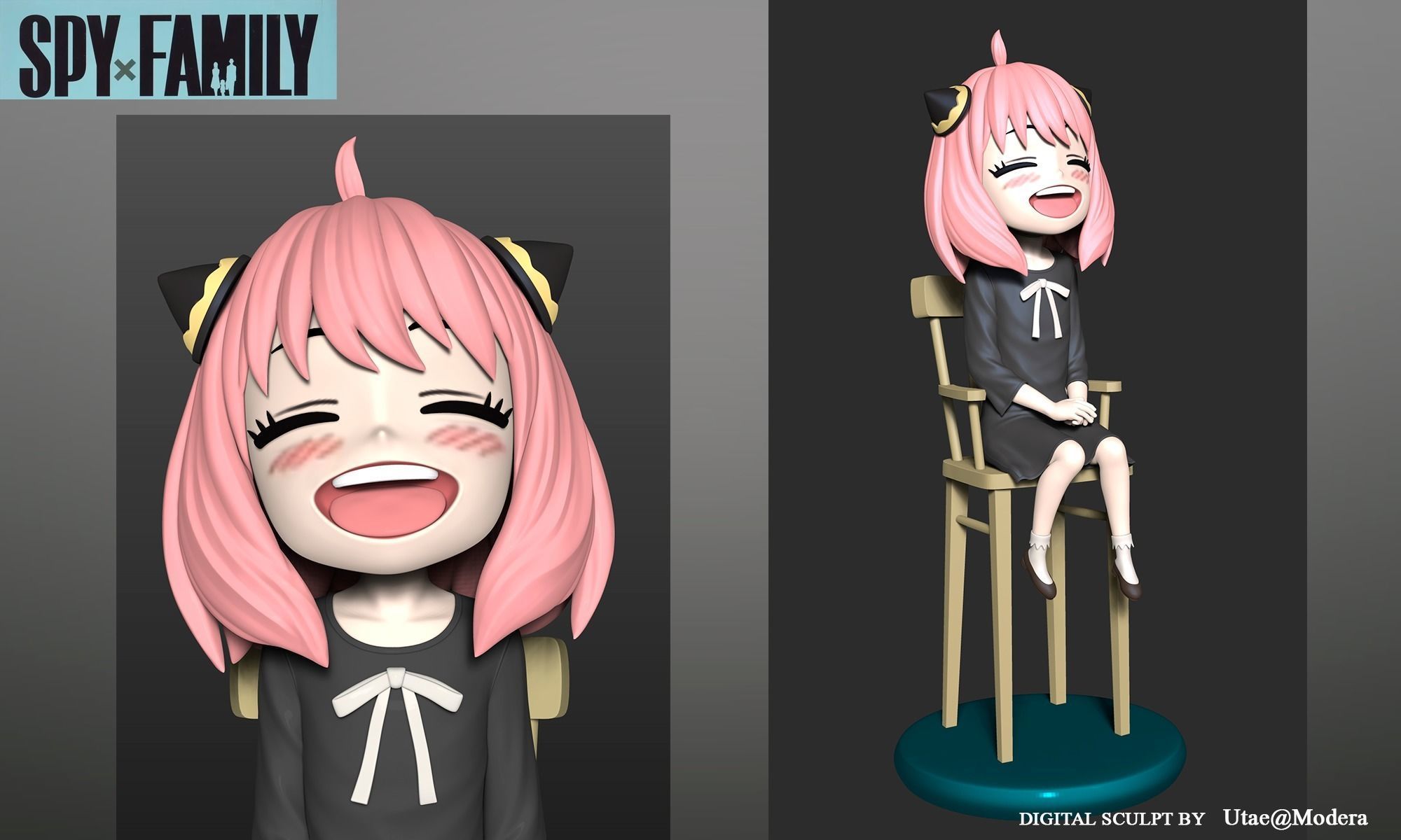 ANYA FANART 3D model 3D printable | CGTrader