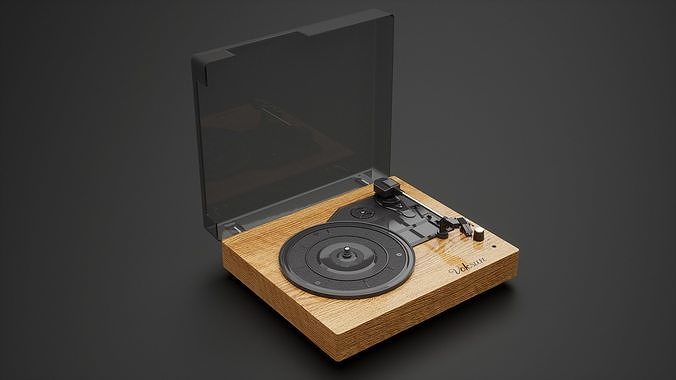 3D model Record-player VR / AR / low-poly | CGTrader