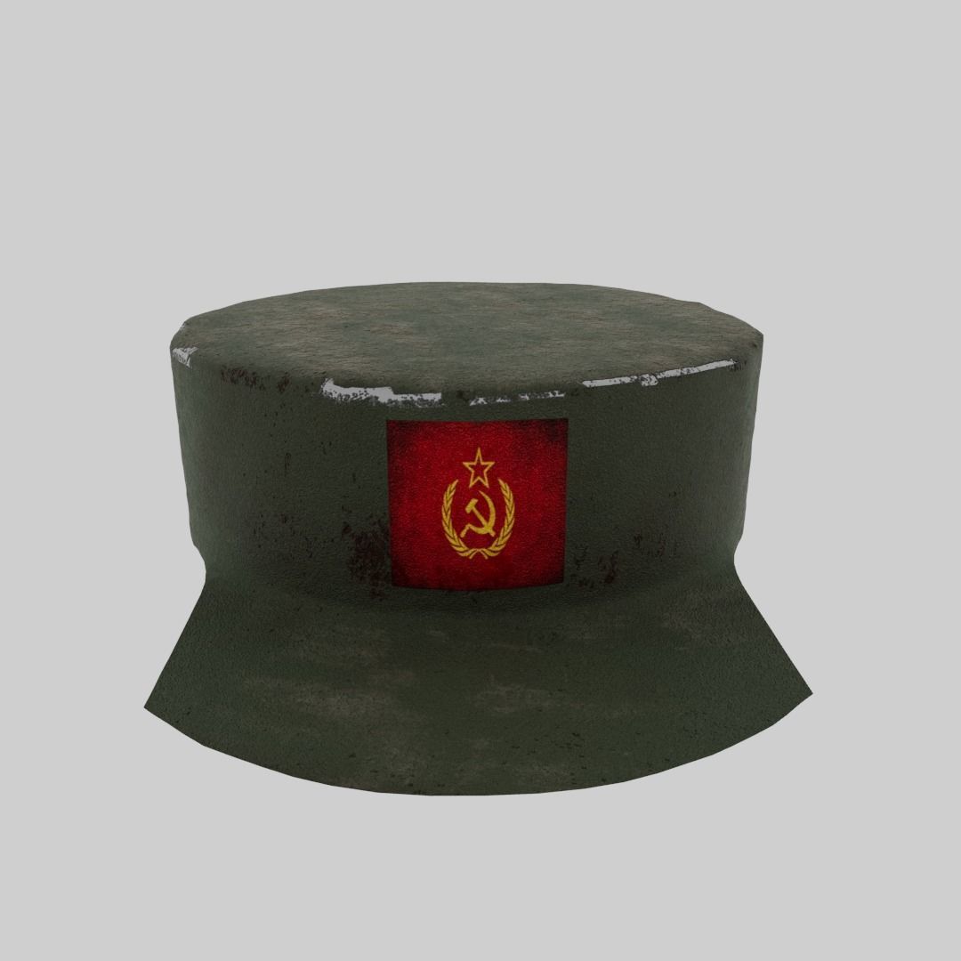 3D model communism cap VR / AR / low-poly | CGTrader