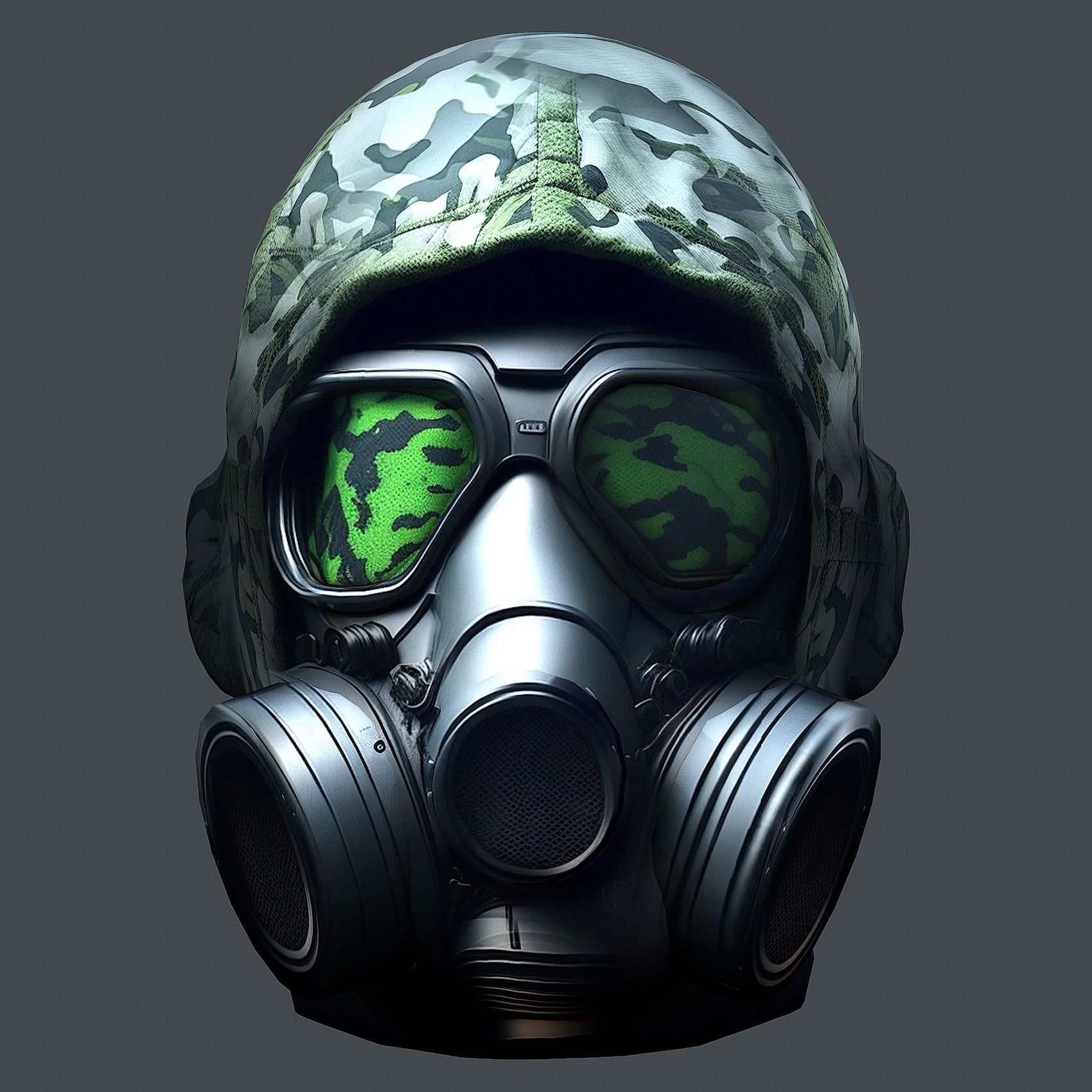 3D model Helmet 3d model military combat Military Low-poly VR / AR ...