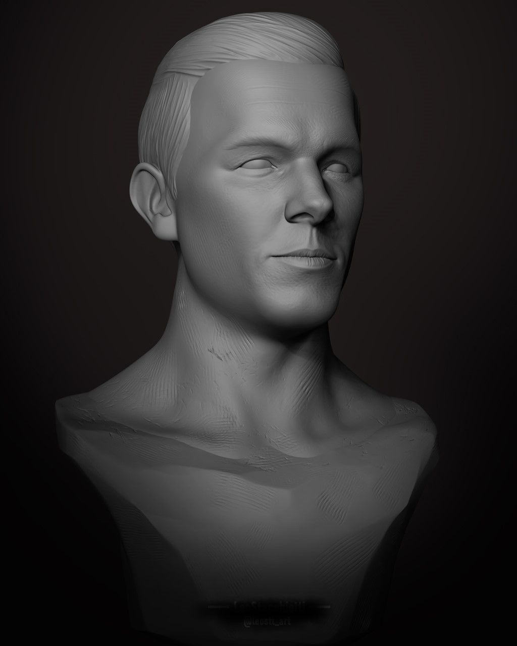 mark wahlberg 3D model 3D printable | CGTrader