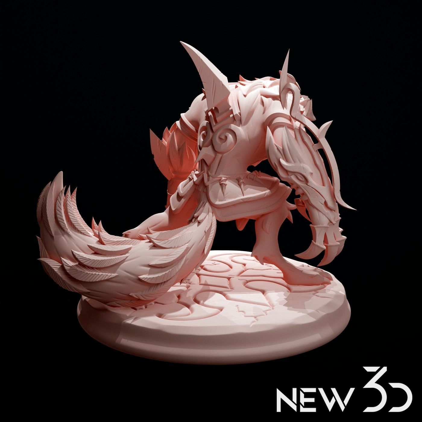 Warwick skin old god 3D model 3D printable | CGTrader