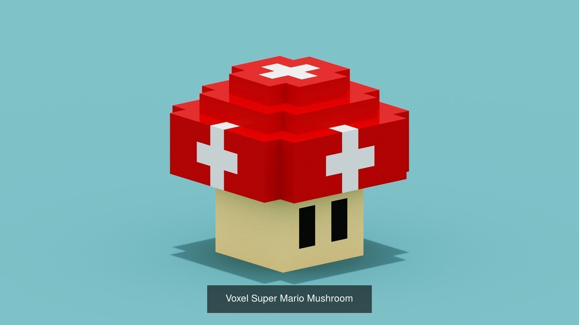 Voxel Super Mario Characters 3D Model Collection | CGTrader
