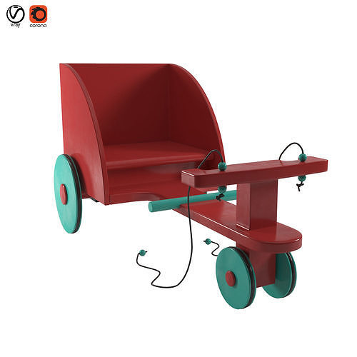 3D model tricycle VR / AR / low-poly | CGTrader