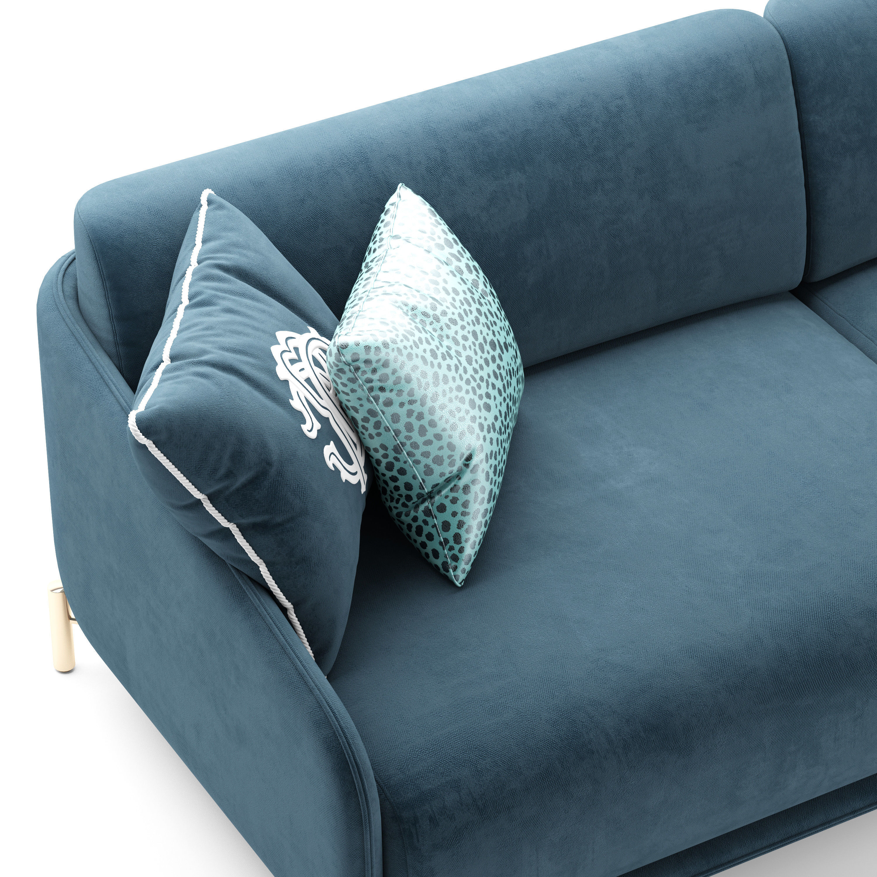 ROBERTO CAVALLI CLIFTON SOFA 2 SEATER 3D model | CGTrader