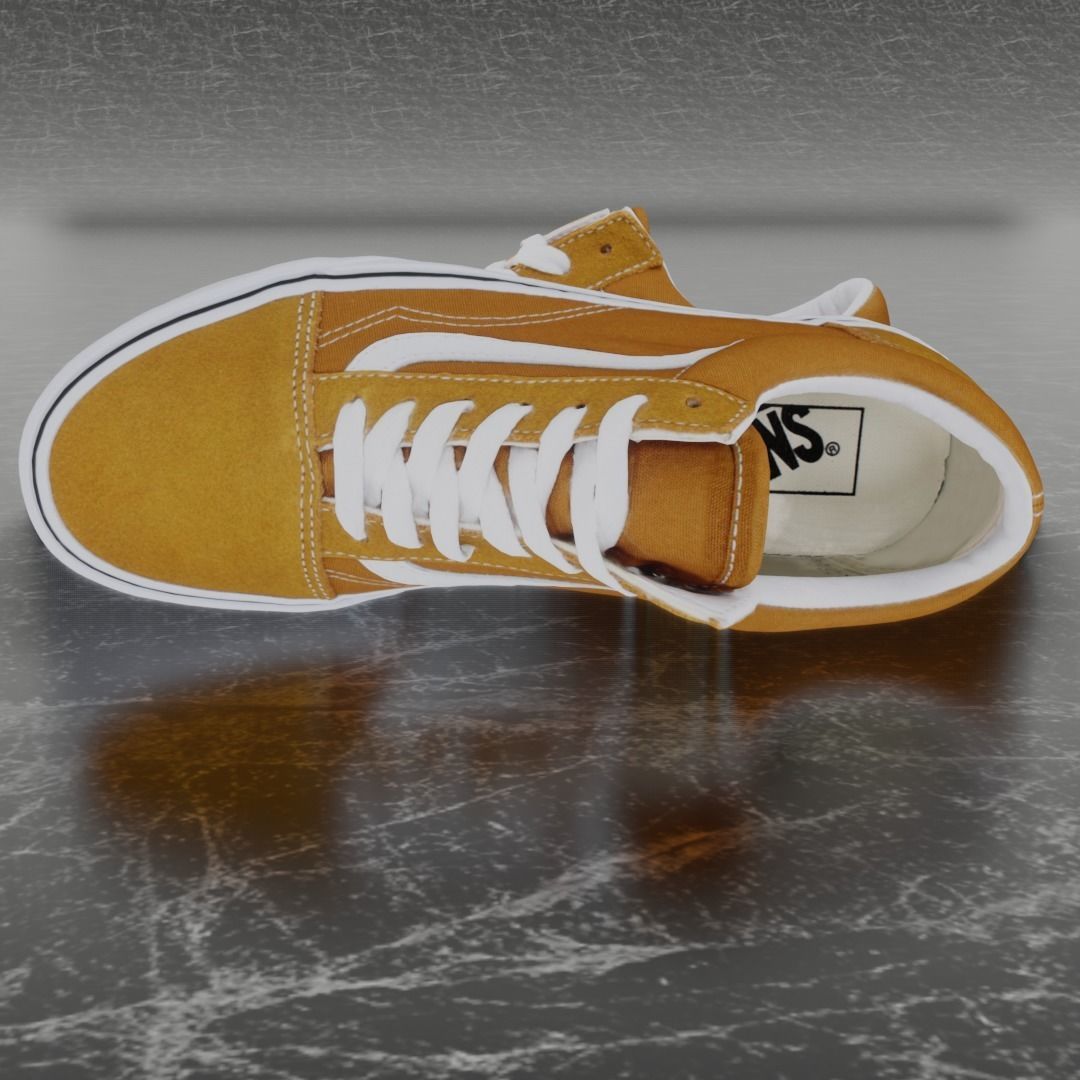 3D model VANS 3D SHOES - CAMEL VR / AR / low-poly | CGTrader