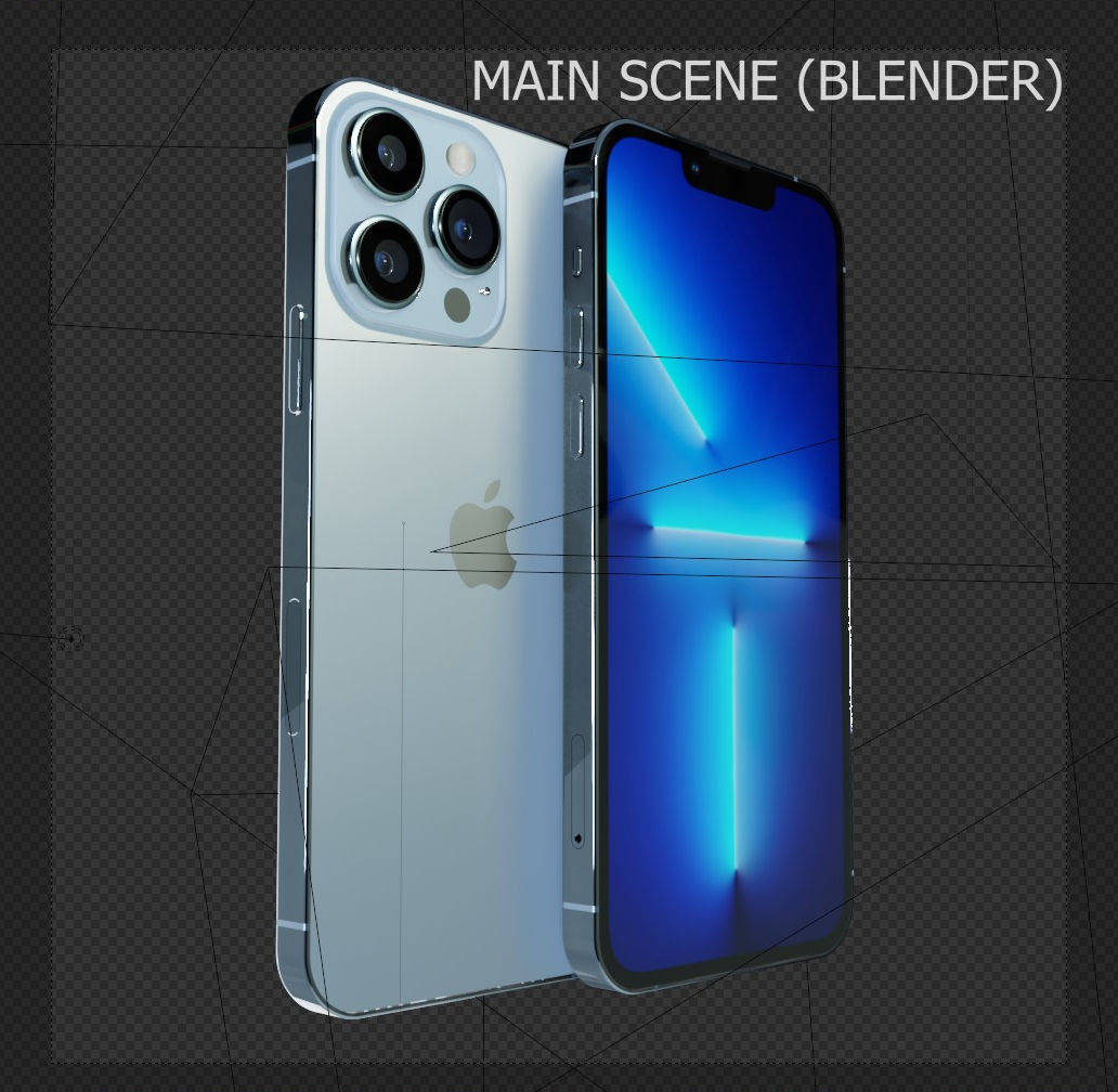 Apple iPhone 13 Pro 3D model | CGTrader
