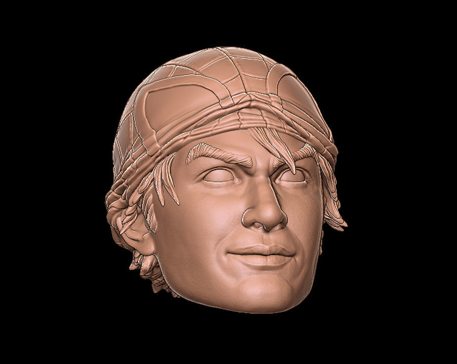 Spiderman Peter Parker Head 3D model 3D printable | CGTrader