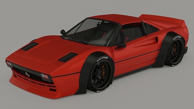 Ferrari 308 Widebody Kit 3D model | CGTrader