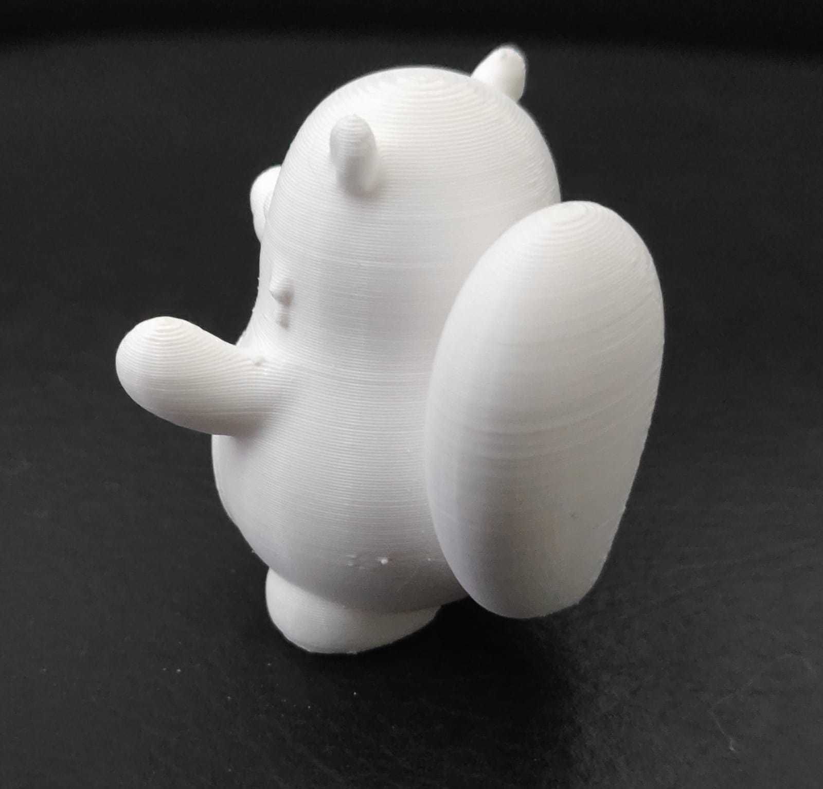Round Beaver 3D model 3D printable | CGTrader