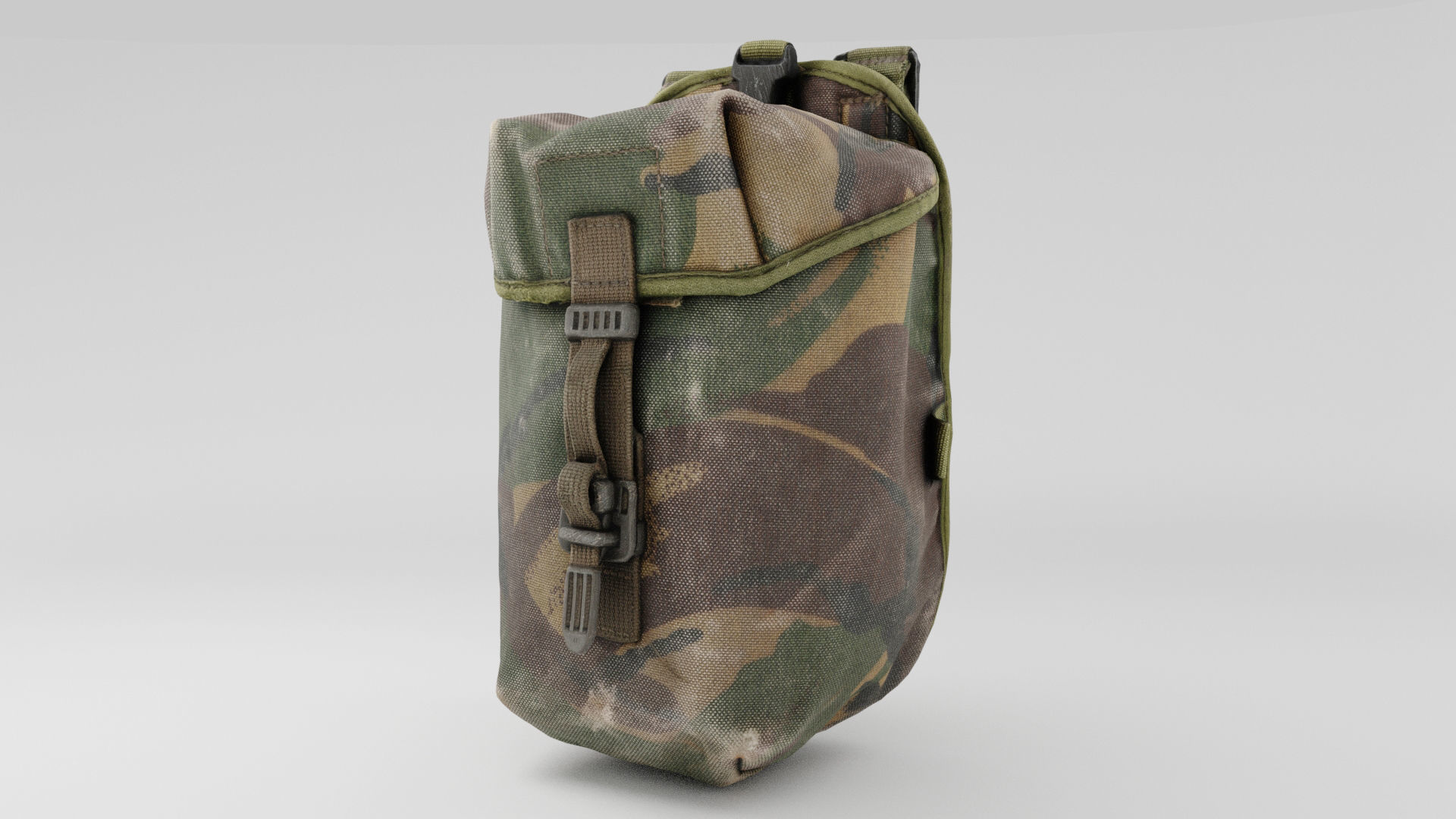 Military collection uniform backpacks pouches body armour 3D model ...