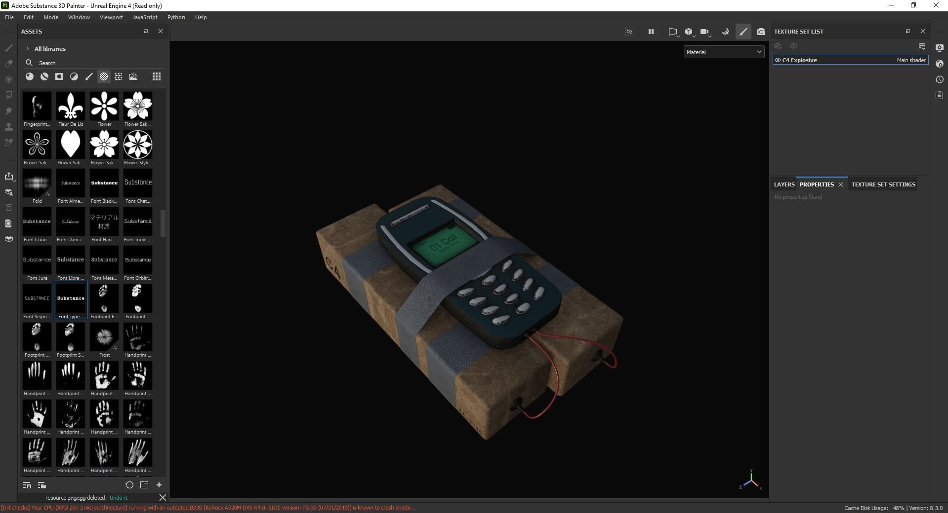3D model C4 Explosive 3D Model VR / AR / low-poly | CGTrader