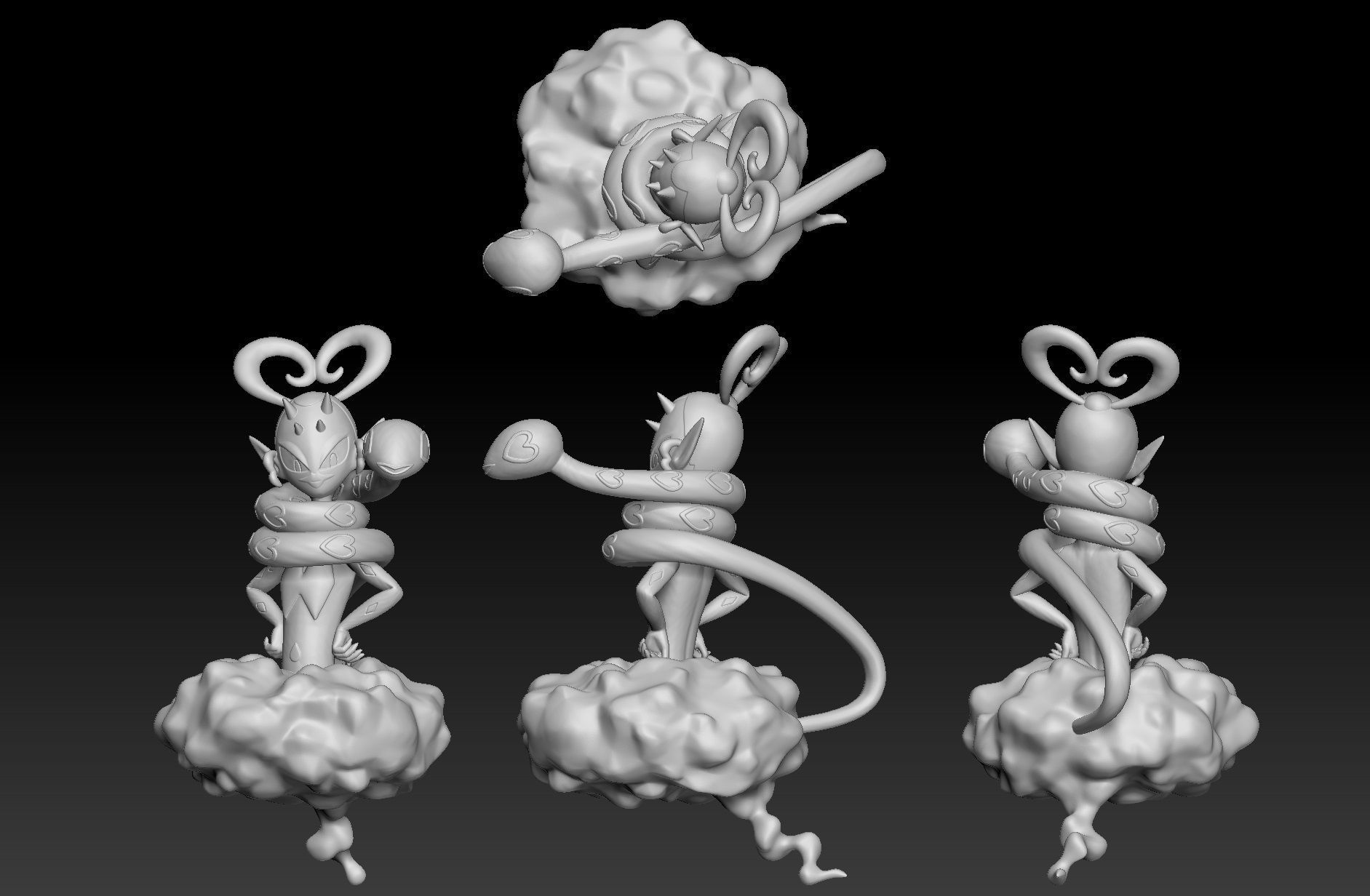 Pokemon Enamorus 3D model 3D printable | CGTrader