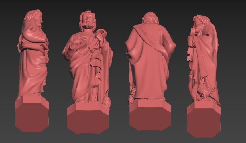 St Peter 3d model 3D model 3D printable | CGTrader