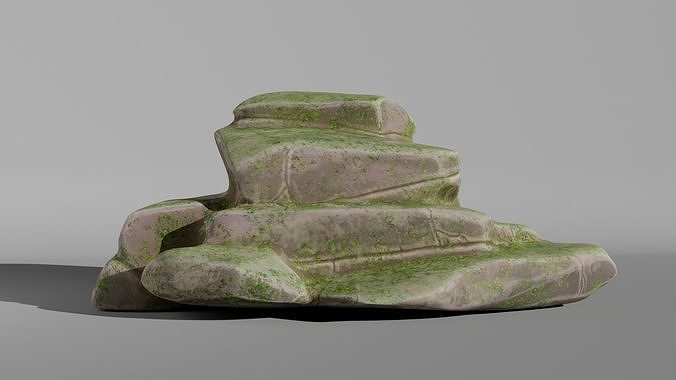 3D model Stylized Rock VR / AR / low-poly | CGTrader