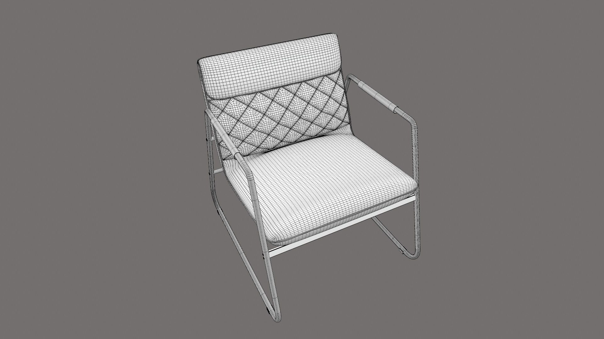 Arm Chair Dining 3D model | CGTrader