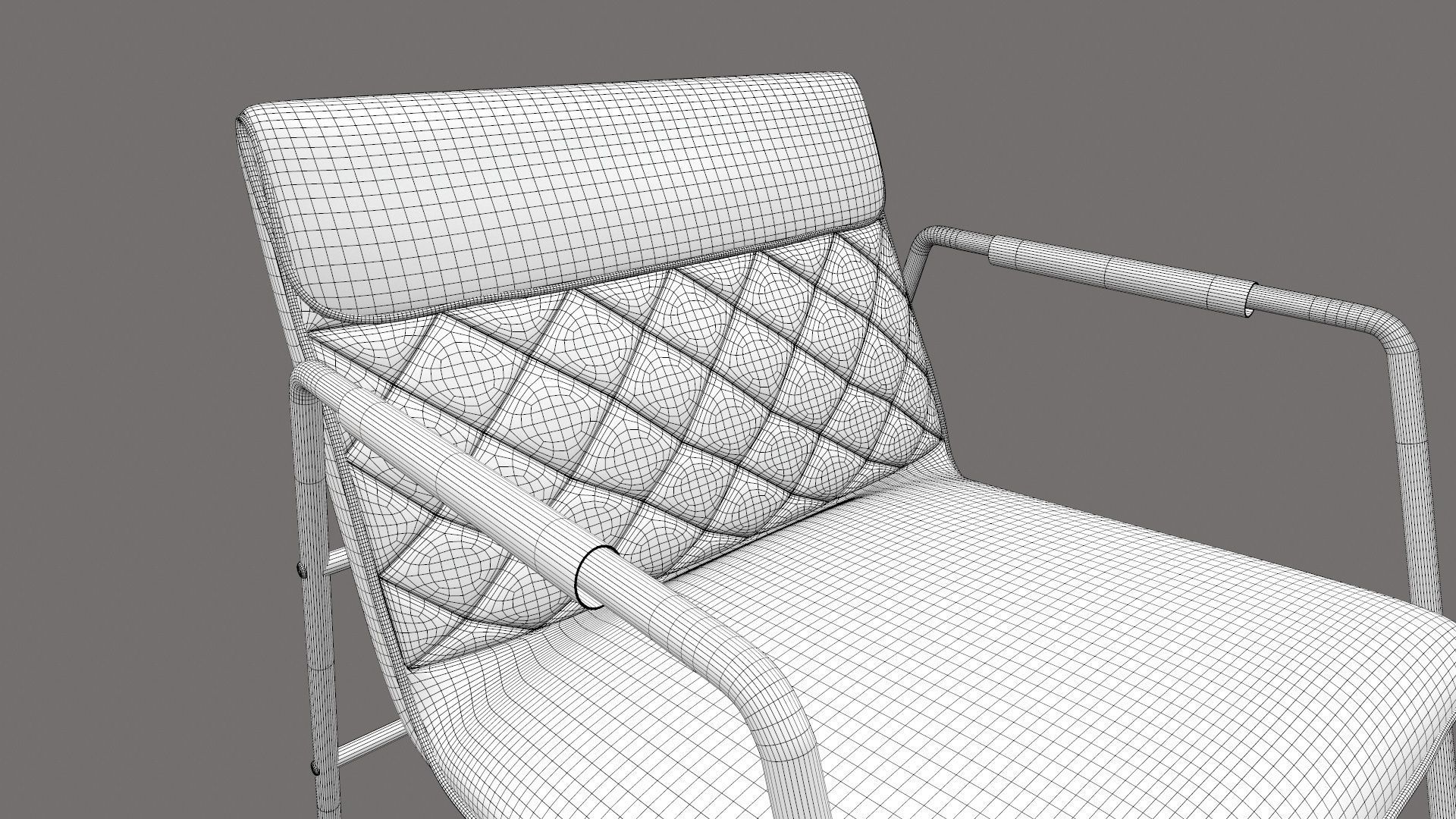 Arm Chair Dining 3D model | CGTrader