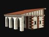 3D model ROMAN ANCIENT GREEK STONE ROME HOUSE HUT BUILDING COLLECTION ...