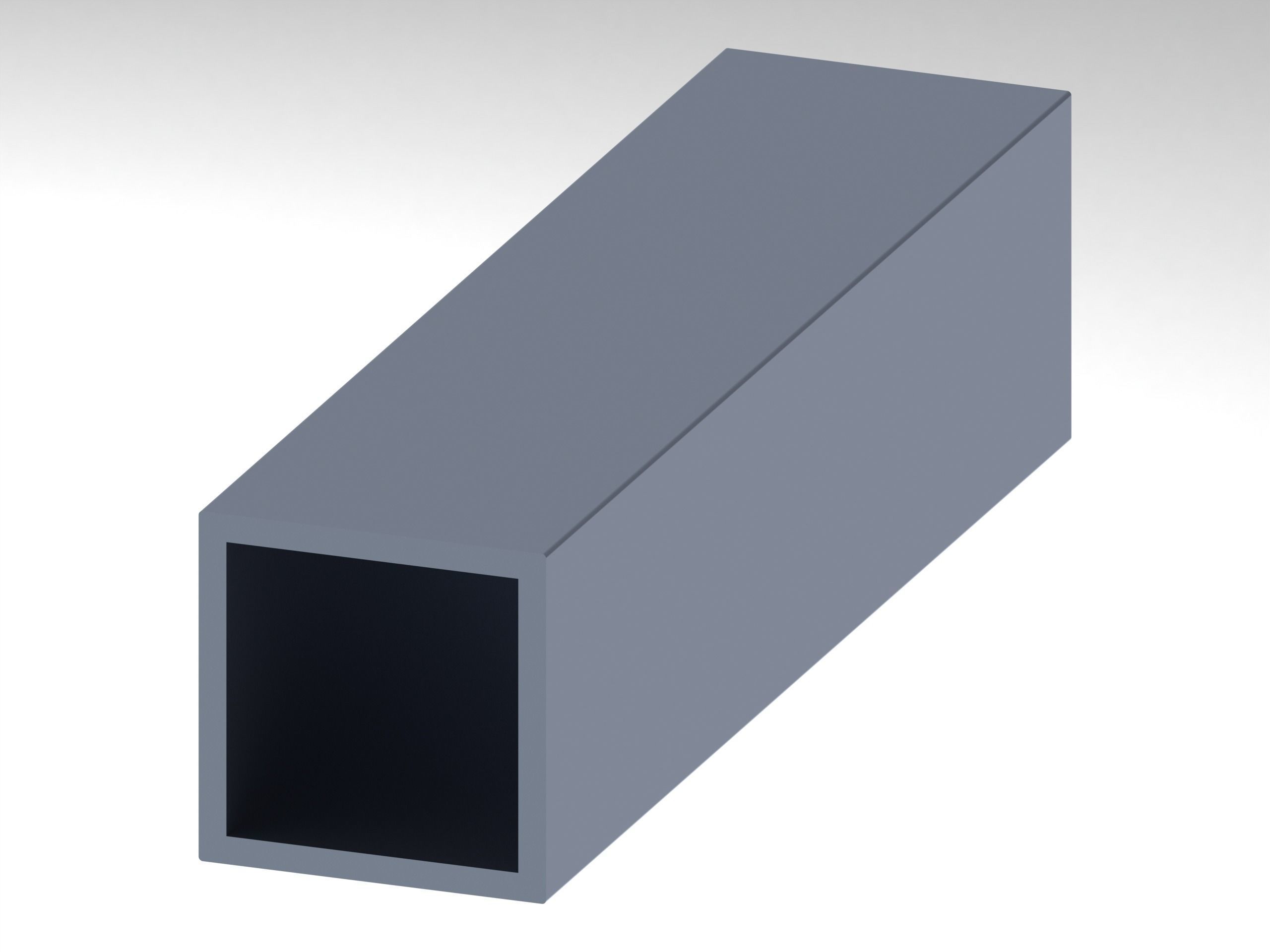 3D model Extruded Aluminium Profile Enclosures Set for Square Tube VR ...