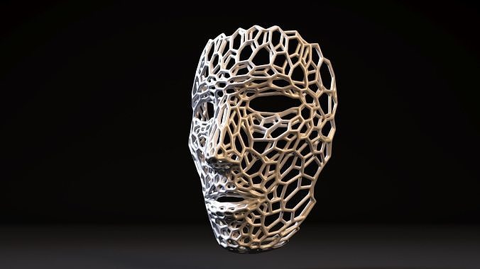 Slipknot Joey halloween mask 3D model 3D printable | CGTrader