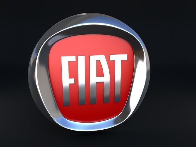 Fiat Logo 3D model | CGTrader