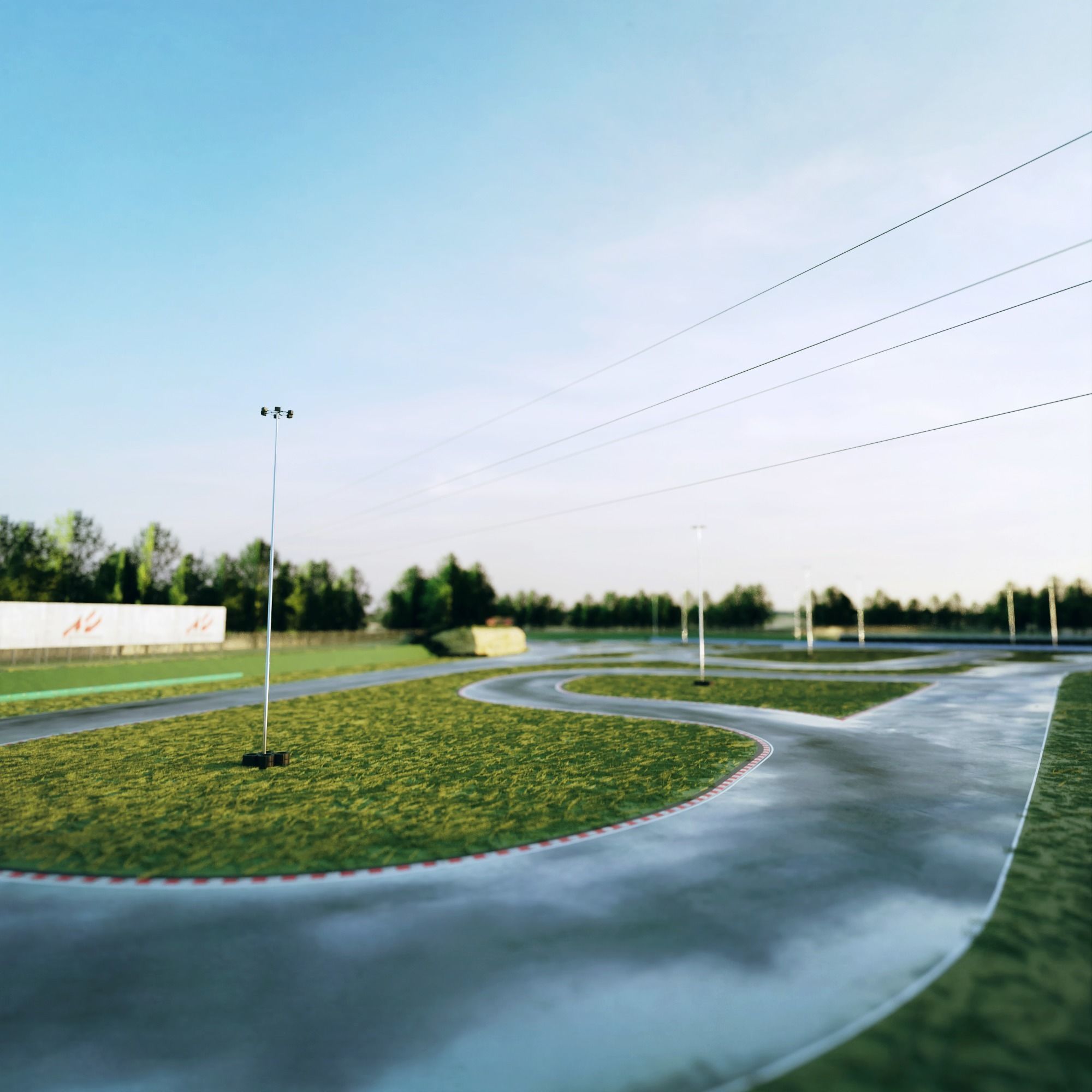 3D model Race Track For Drifting VR / AR / low-poly | CGTrader