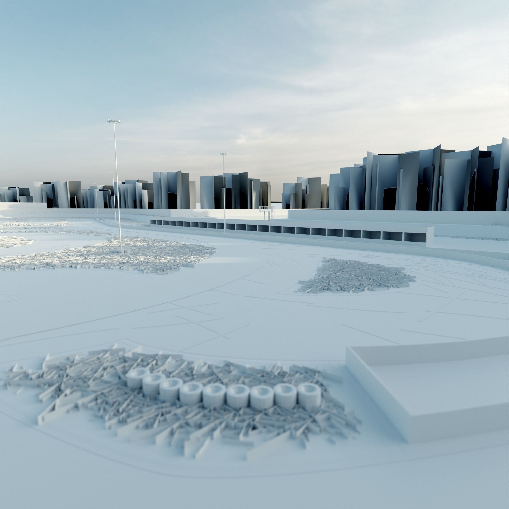 3D model Race Track For Drifting VR / AR / low-poly | CGTrader