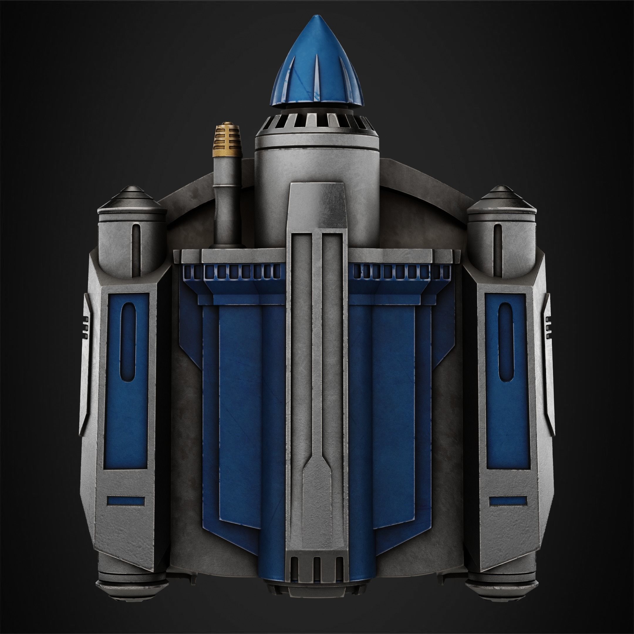 The Mandalorian Bo-Katan Jetpack for Cosplay 3D model 3D printable ...