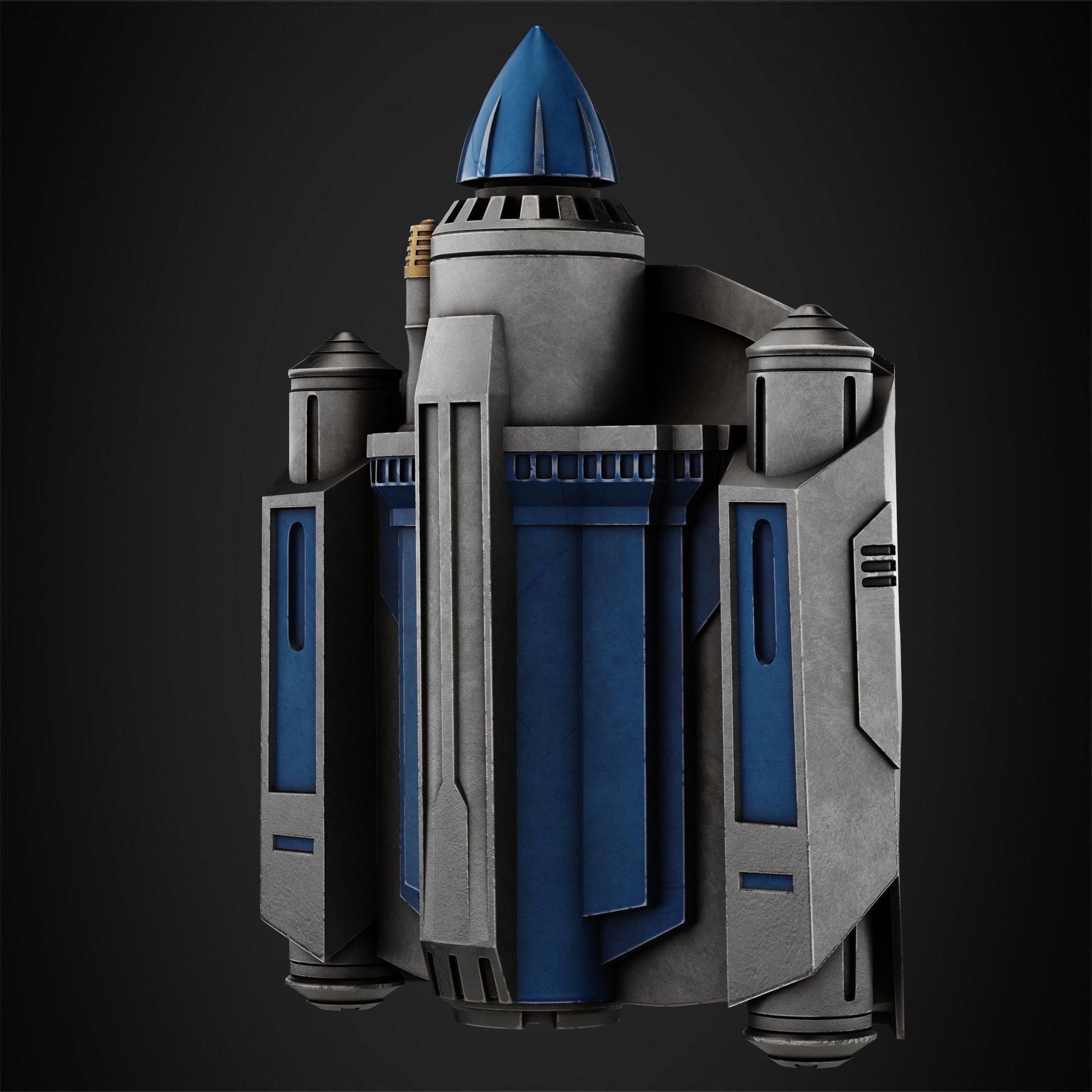 The Mandalorian Bo-Katan Jetpack for Cosplay 3D model 3D printable ...