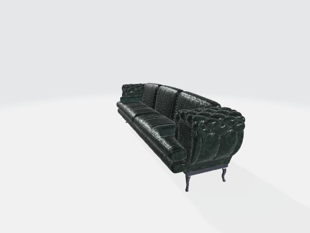 Luxury Leather Couch Sofa Fancy Chair 3D model | CGTrader