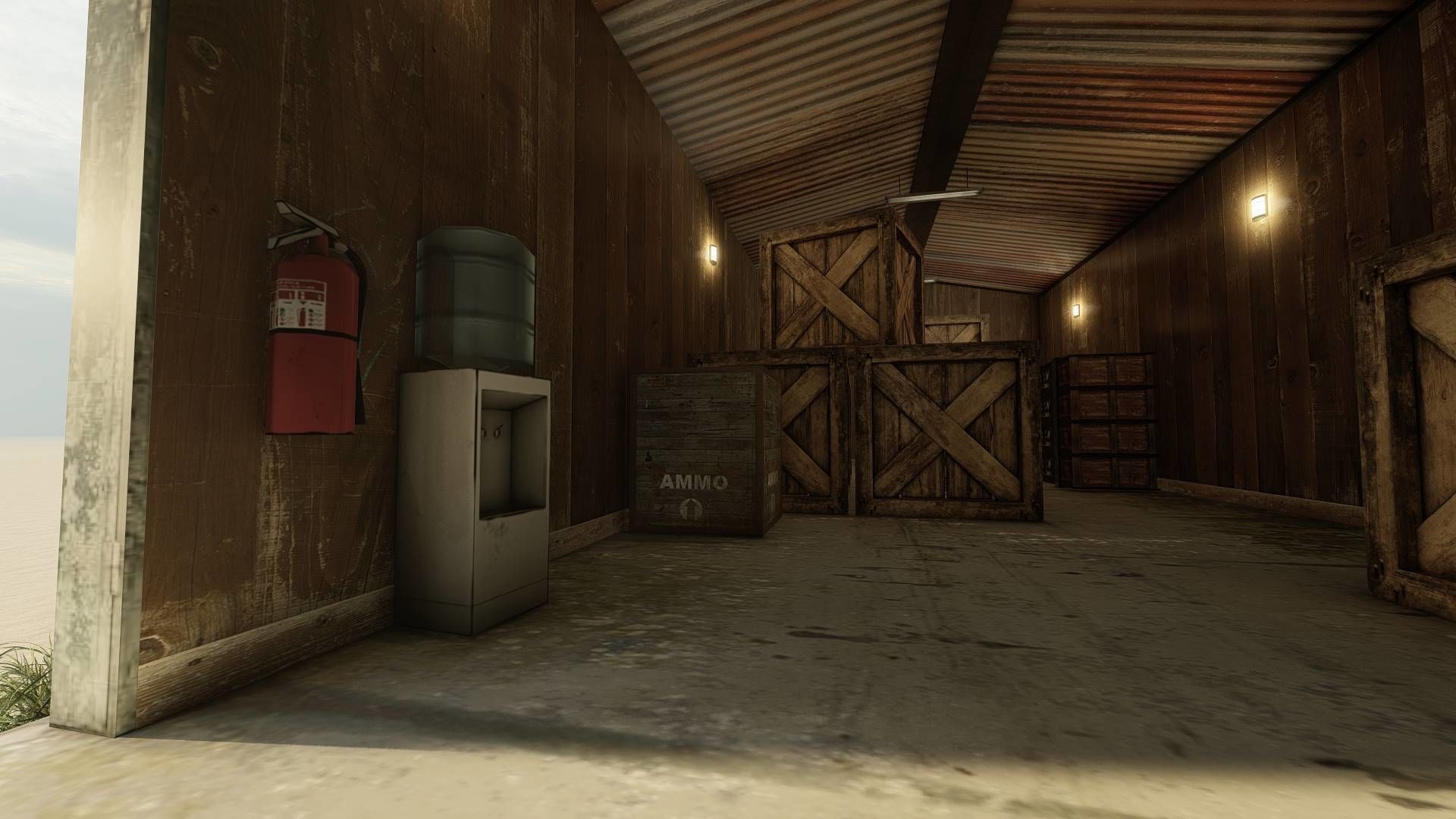 3D model Large Barrack VR / AR / low-poly | CGTrader