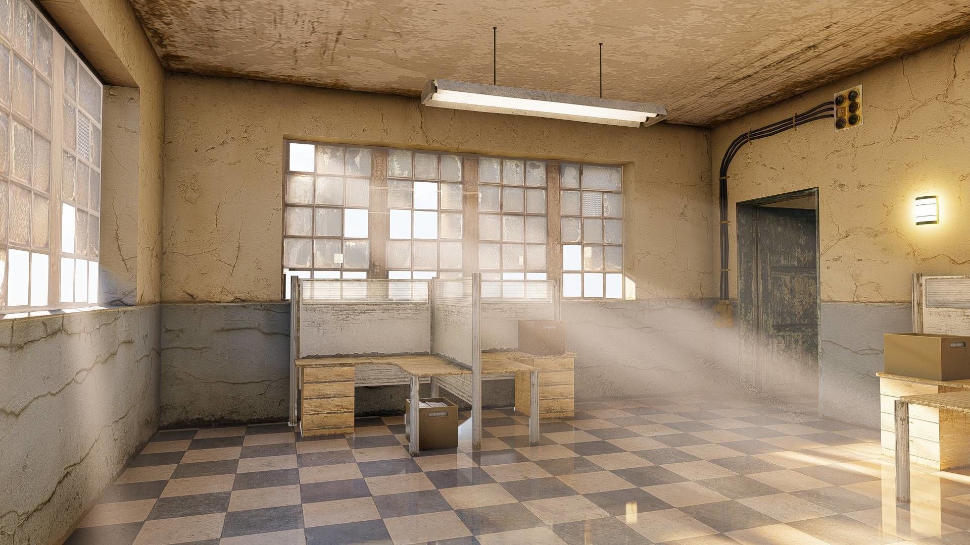 3D model CCTV Building VR / AR / low-poly | CGTrader