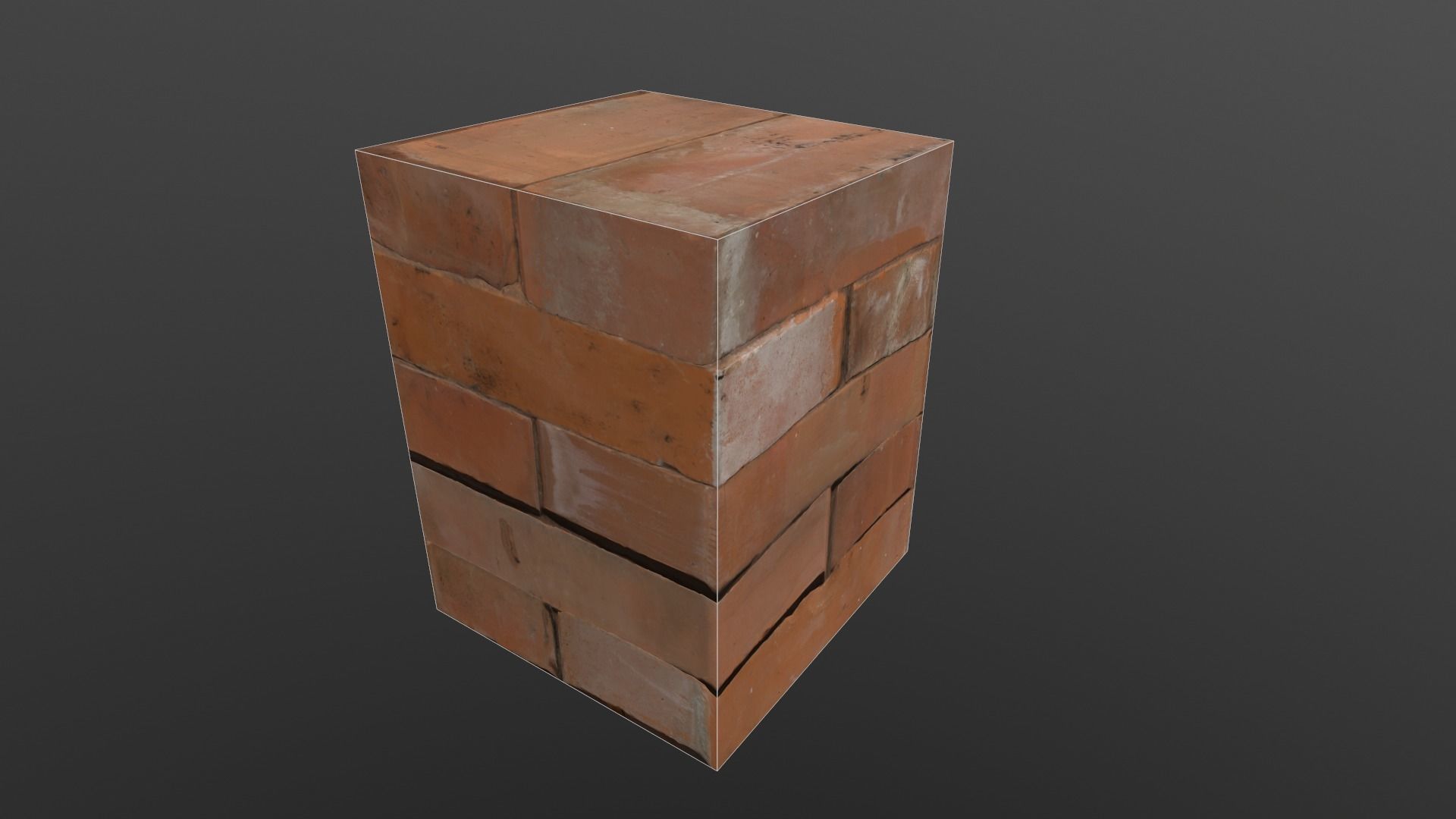 3D model Brick Set AR VR PBR Lowpoly with game ready 3d Model VR / AR ...