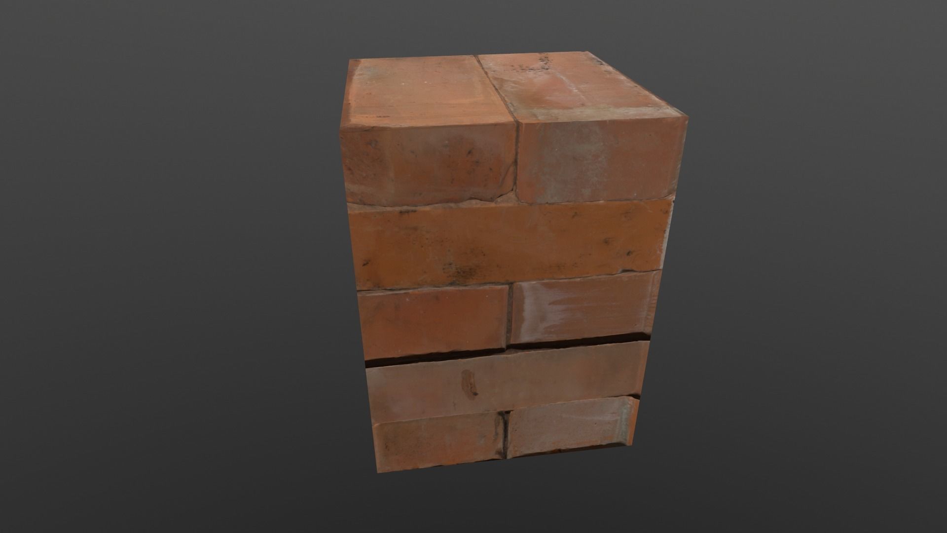 3D model Brick Set AR VR PBR Lowpoly with game ready 3d Model VR / AR ...