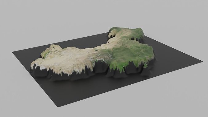 3D model China Map Country VR / AR / low-poly | CGTrader