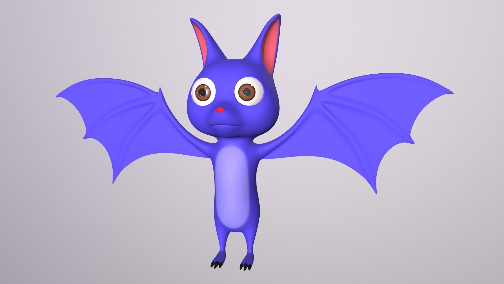 Bat Cartoon 3D model | CGTrader
