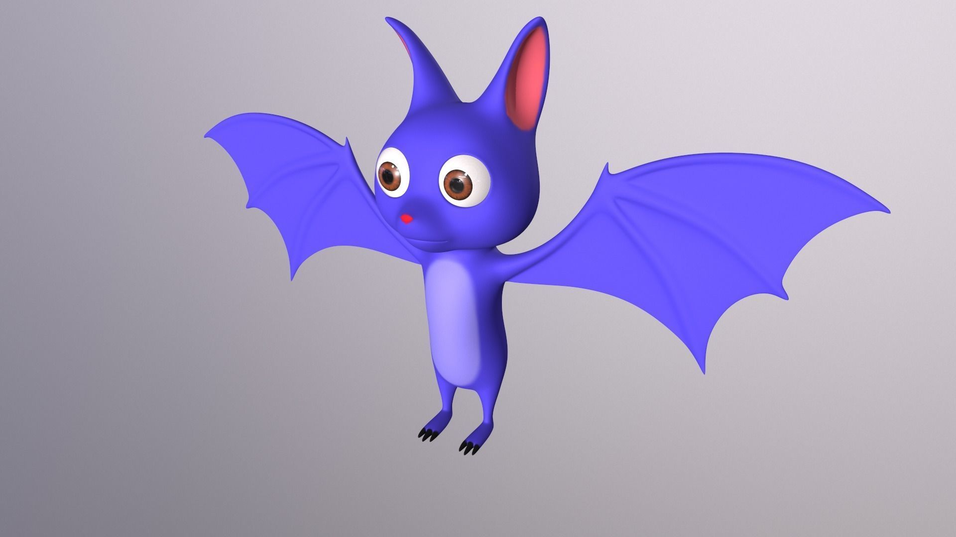 Bat Cartoon 3D model | CGTrader
