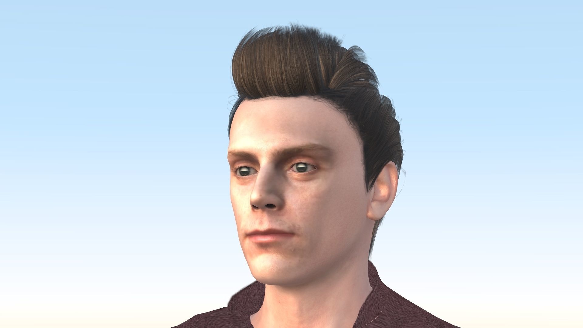 3D model Evan Peters VR / AR / low-poly | CGTrader