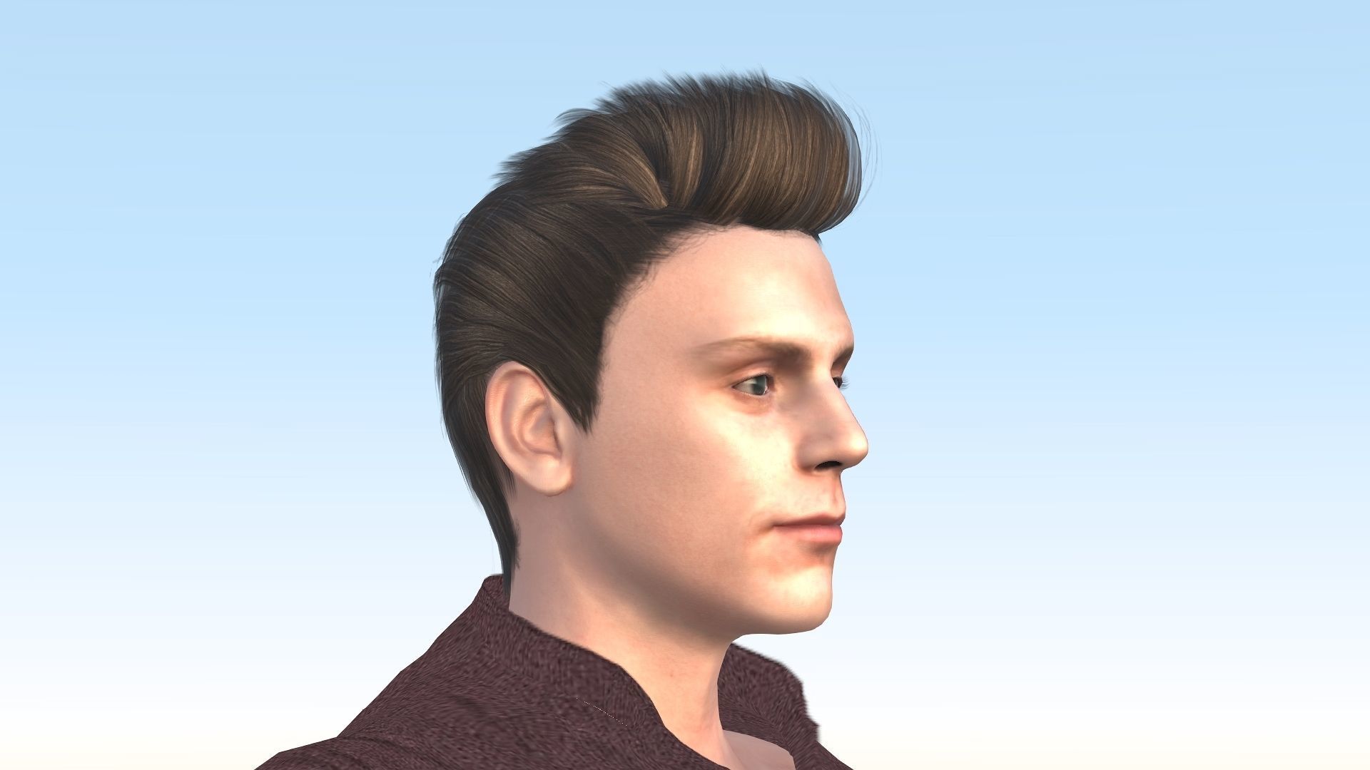 3D model Evan Peters VR / AR / low-poly | CGTrader