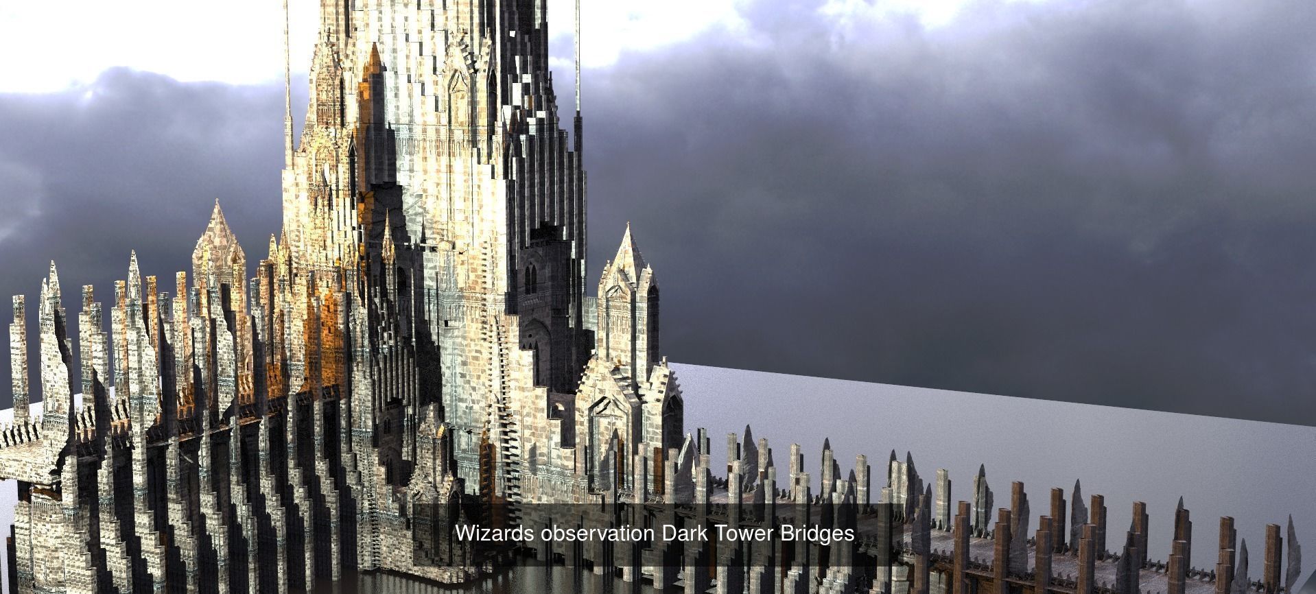 Evil wizard Tower collection 1 | CGTrader