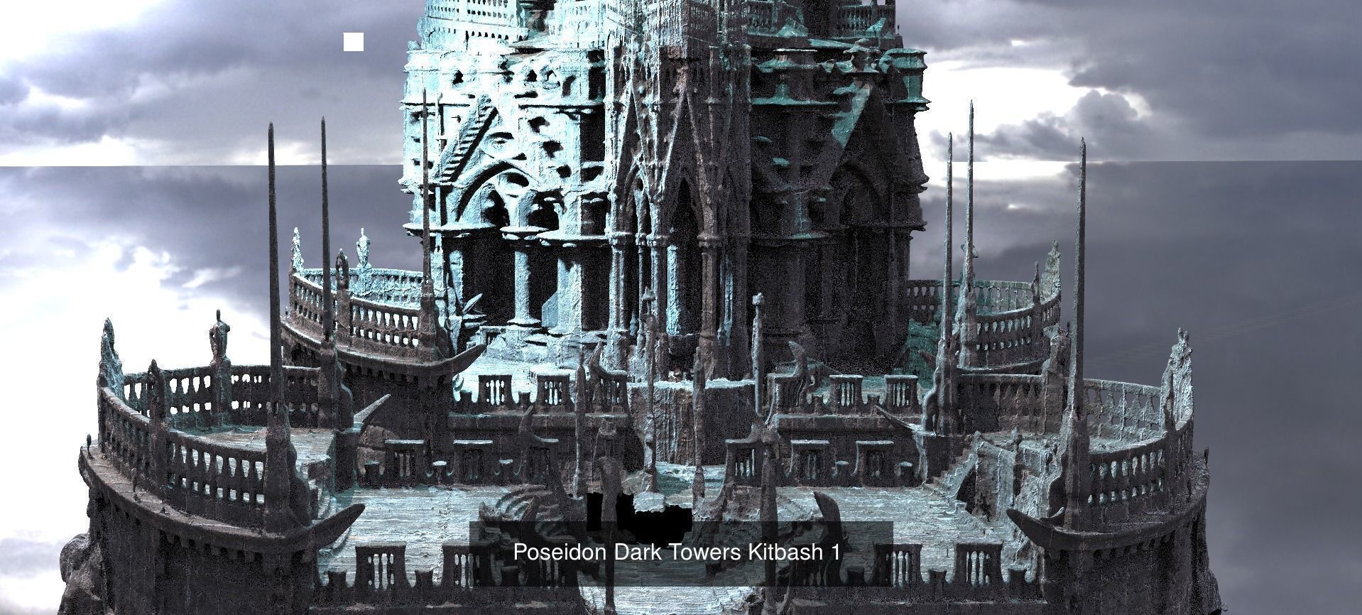 Evil wizard Tower collection 1 | CGTrader