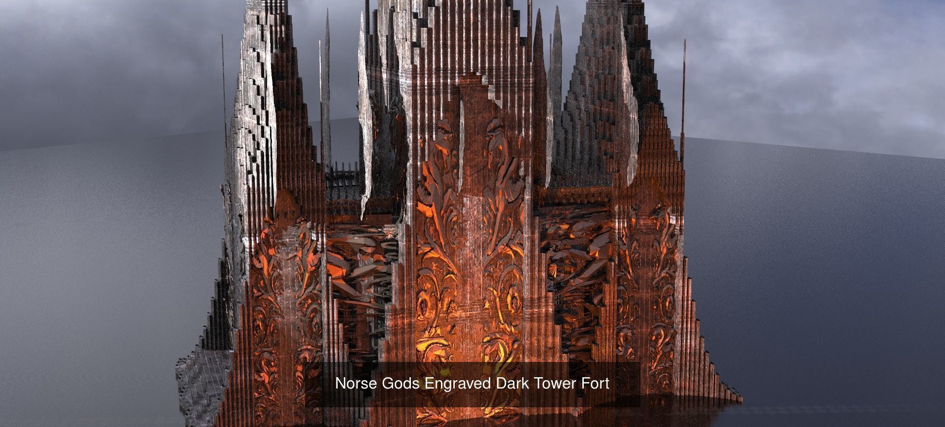 Evil wizard Tower collection 1 | CGTrader