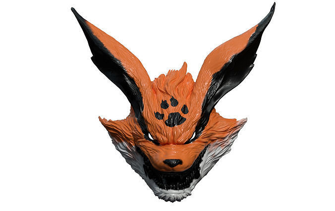fox mask 3D model | CGTrader
