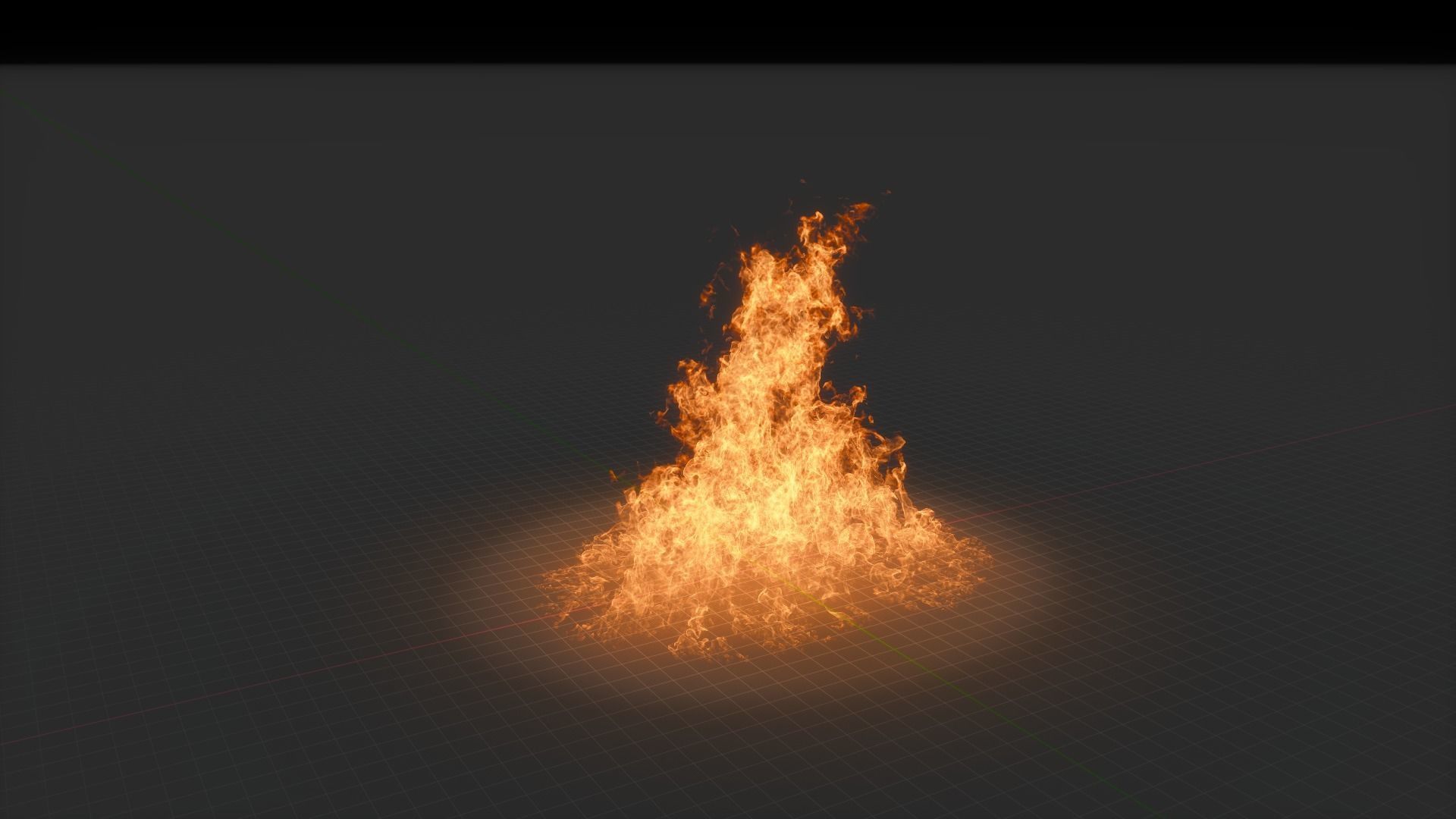 3D Fire Animation 3D model animated | CGTrader