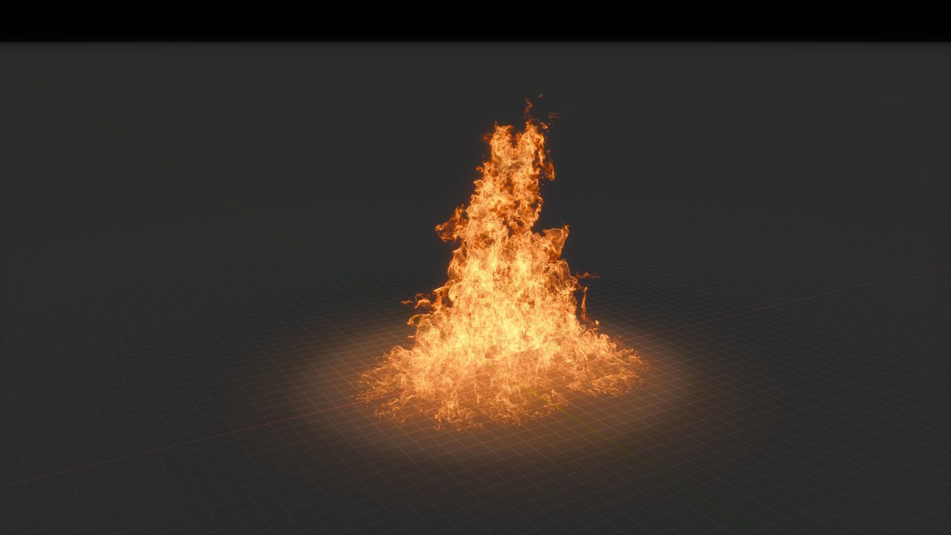 3D Fire Animation 3D model animated | CGTrader