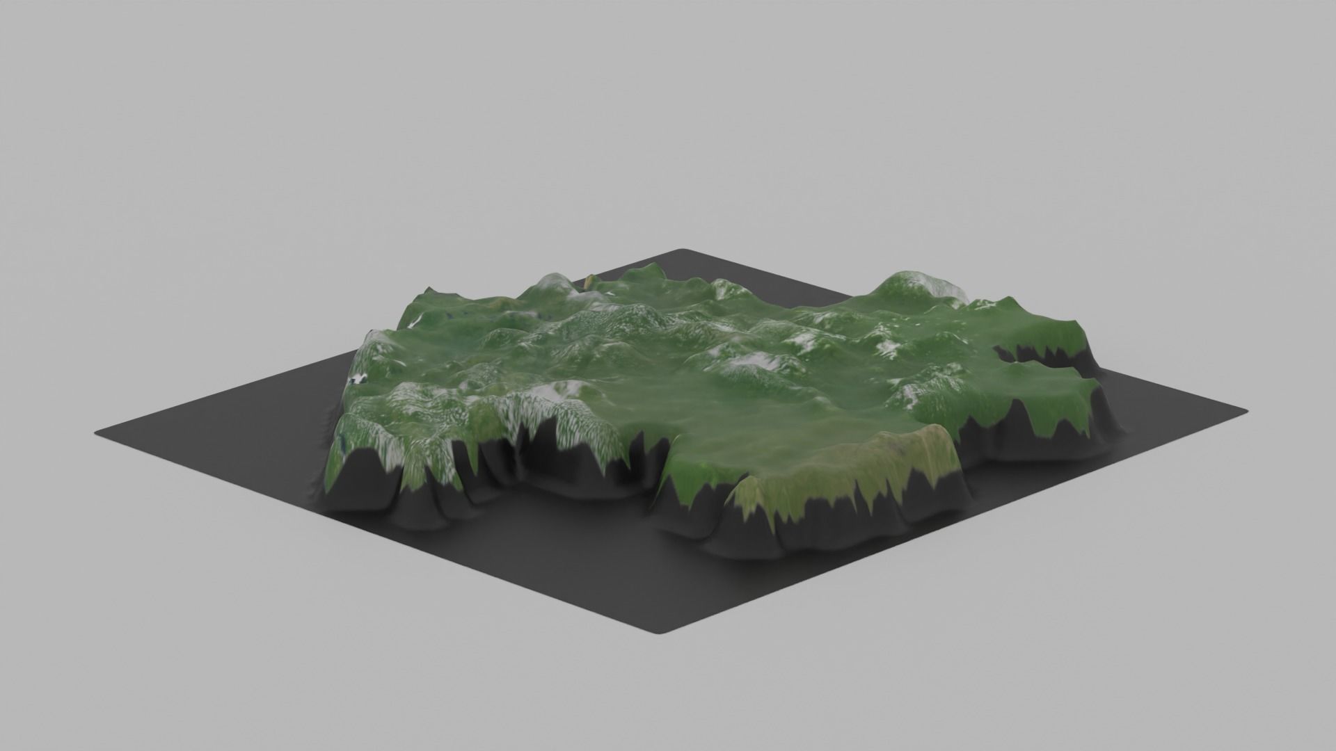 3D model Gabon Map Country VR / AR / low-poly | CGTrader