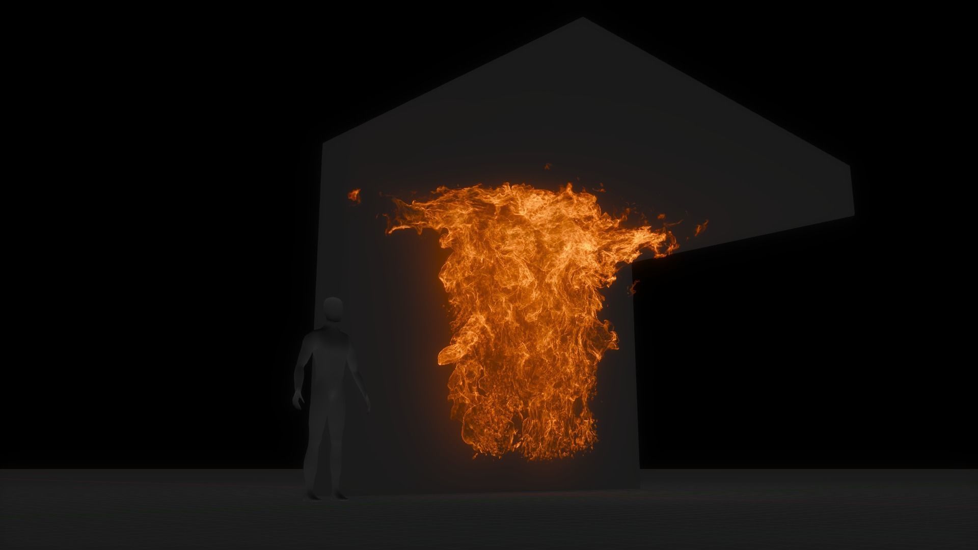 3D Wallfire Animation 3D model animated | CGTrader