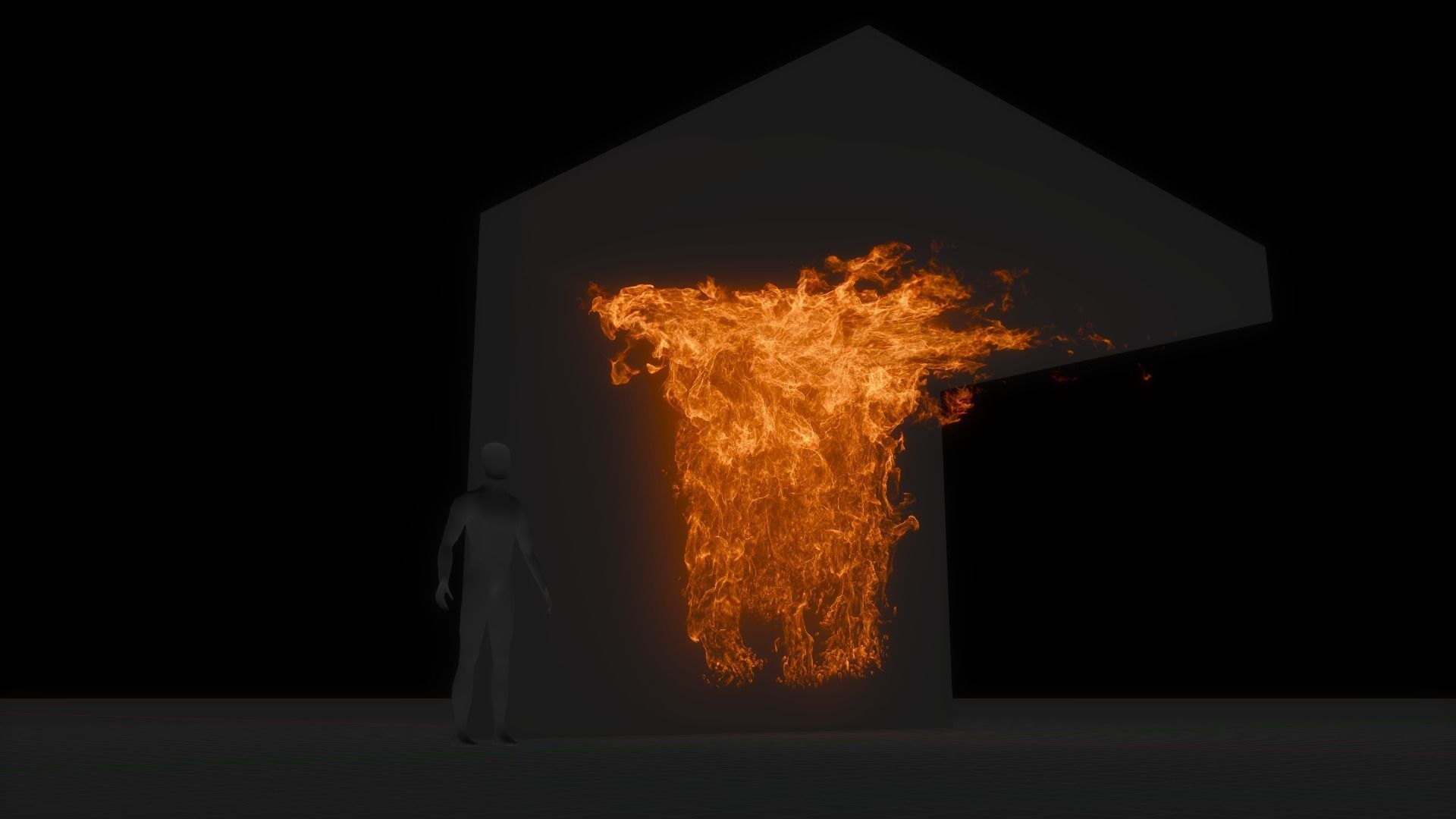 3D Wallfire Animation 3D model animated | CGTrader