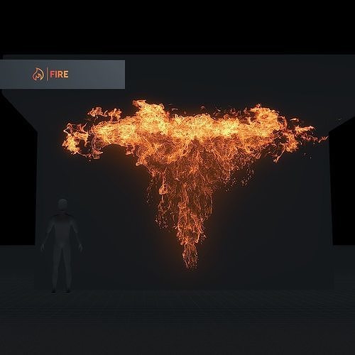 3D Wallfire Animation 3D model animated | CGTrader